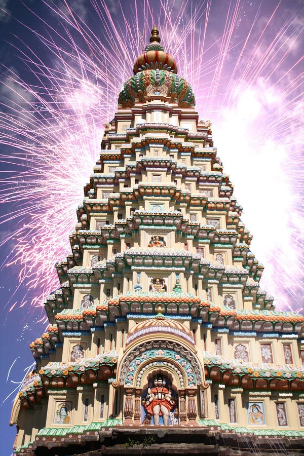 Diwali Temple stock image. Image of diwali, celebrate - 21408331