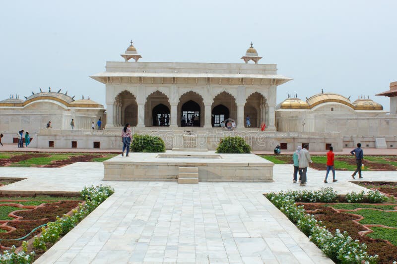 Diwan-i Khass (Khas Mahal) Inside Agra Red Fort, Agra, India Editorial ...