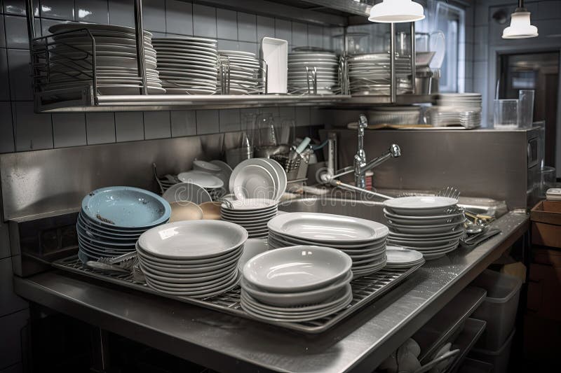 Diwwasher, with Fully Loaded Dishes and Silverware, Ready for Another ...