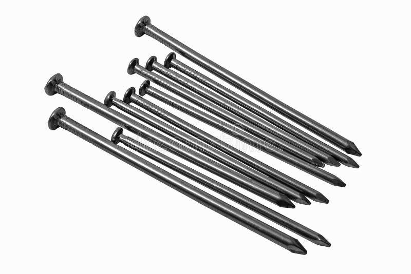 Clous de fixation photo stock. Image du beauté, hygiène - 9691594