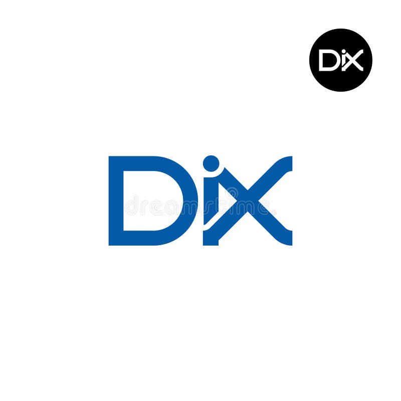 Dix Monogram Stock Illustrations – 10 Dix Monogram Stock Illustrations, Vectors & Clipart ...