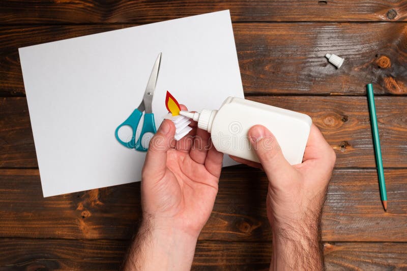 DIY Christmas Candle Paper Craft. Christmas Craft Step by Step ...