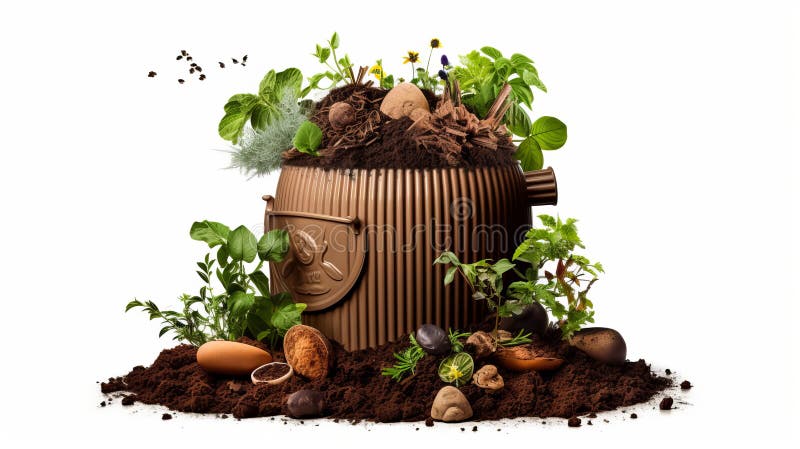 Diy Compost Bin: Hyper-realistic Sculpture in Industrial Design Style ...