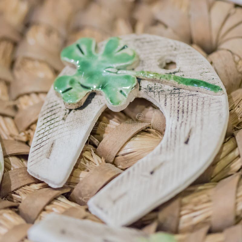 DIY Concept. Ceramic Handmade Decorative Glazed Gift Stock Image ...