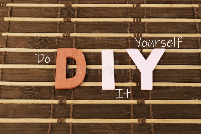 DIY Do it Yourself stock image. Image of hobby, learn - 203248755