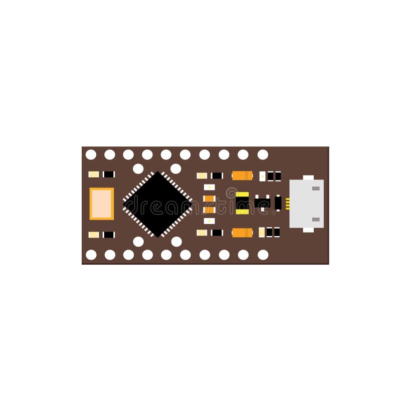 Microcontroller Vector Stock Illustrations – 256 Microcontroller Vector ...