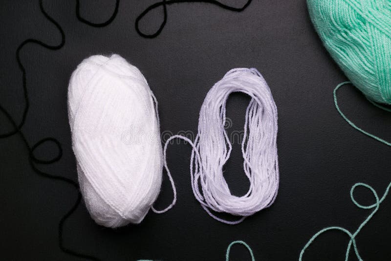 DIY Halloween Thread Ghost Step by Step. Image One. Unwind the Threads ...