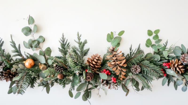 DIY Holiday Garland Exchange Stock Photo - Image of family, exchange ...