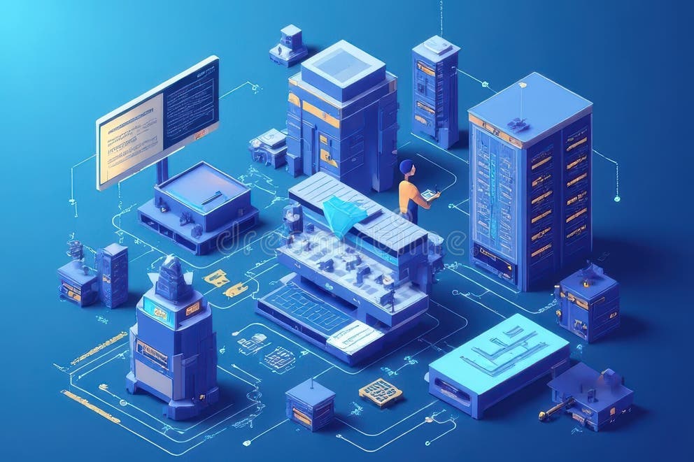 DIY Hosting Management - Streamlining Your Web Infrastructure Stock ...