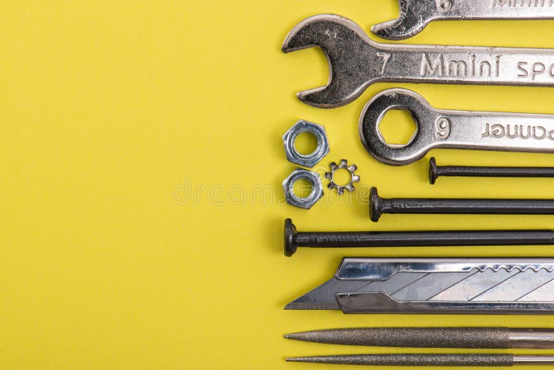 DIY image.a lot of tools stock image. Image of carpenter - 75605135