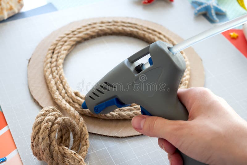 DIY Instruction. Step by Step Tutorial. Making Summer Decor - Wreath of ...