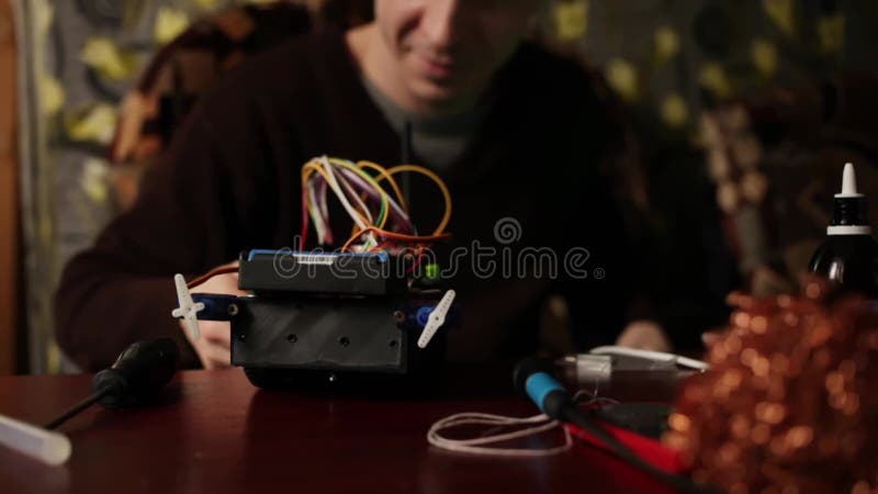 DIY, the Machine on Electronic Control. Home Experiments, Robotics ...