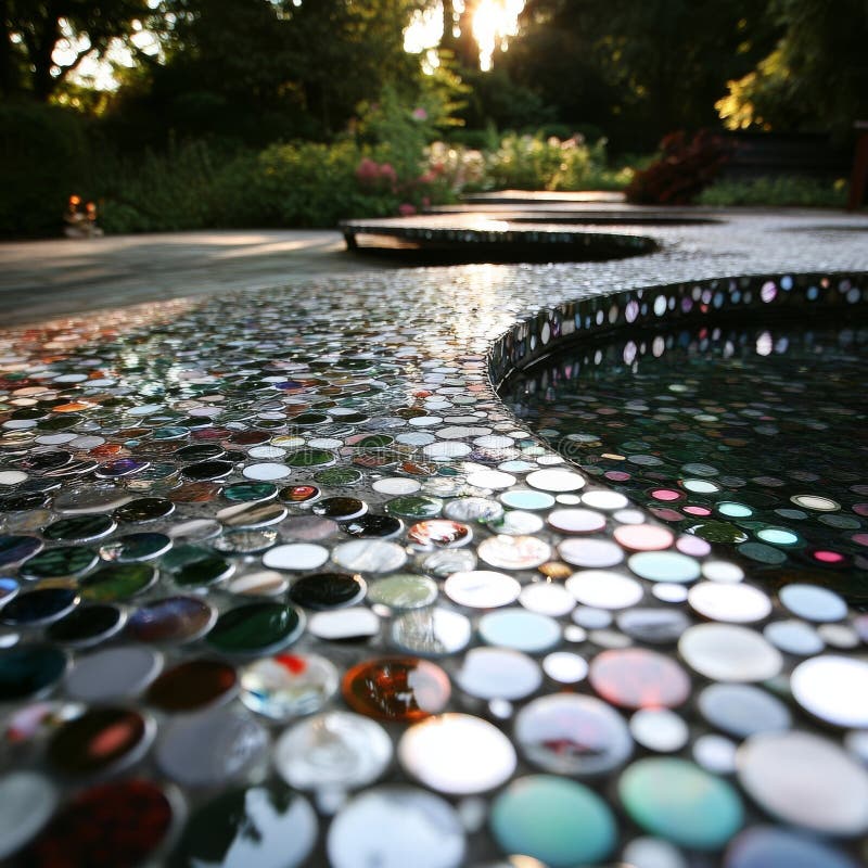 A DIY Mosaic Stepping Stone Project Featuring Colorful Stepping Stones ...