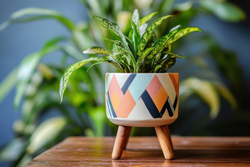 Diy Plant Stand, Transform a Plain Terracotta Pot into a Stylish Plant ...