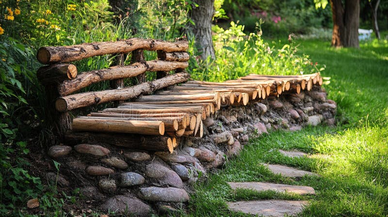 DIY Projects with Recycled Natural Materials. Stock Image - Image of ...