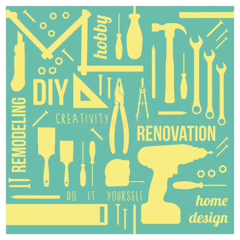 Diy Words Stock Illustrations – 460 Diy Words Stock Illustrations ...