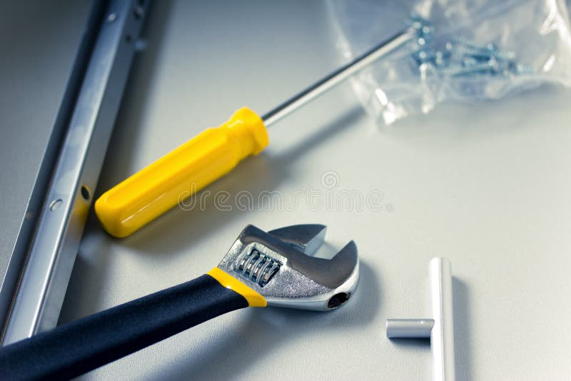 Diy tools and equipment stock image. Image of assemble - 23031157