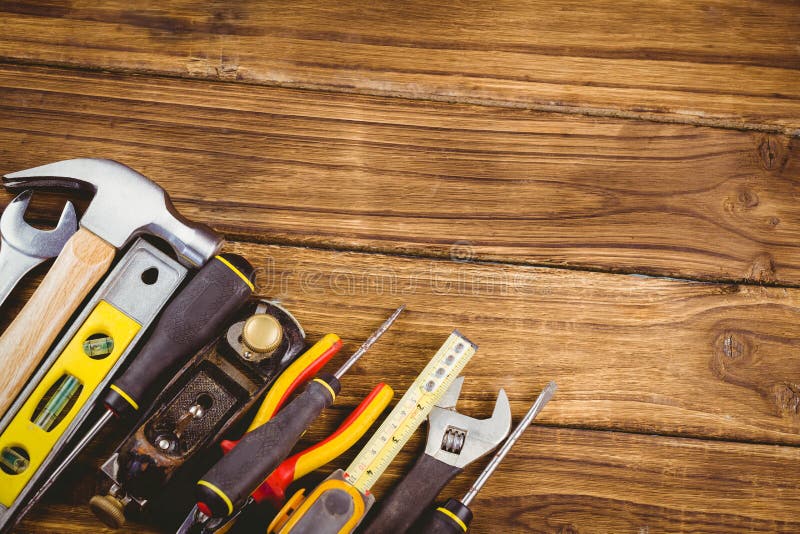 DIY Tools Laid Out on Table Stock Photo - Image of people, table: 51626104