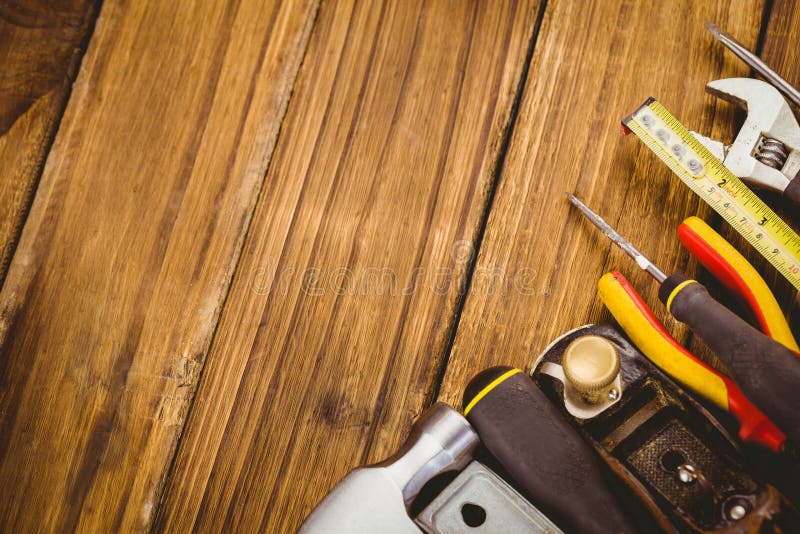 DIY Tools Laid Out on Table Stock Photo - Image of space, table: 51628844