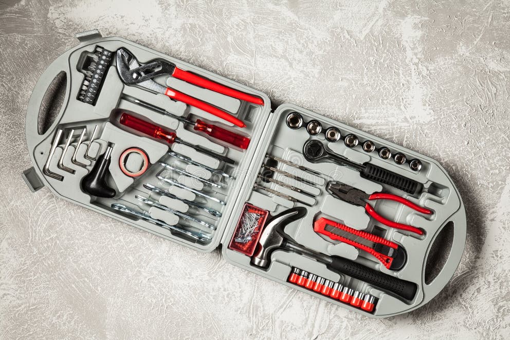 DIY Tools set stock image. Image of socket, openend - 114080001