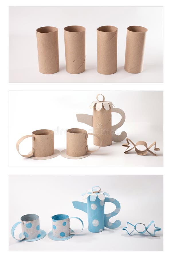 DIY, Tutorial, Step by Step Instruction, How To Make Teapot Form Paper ...