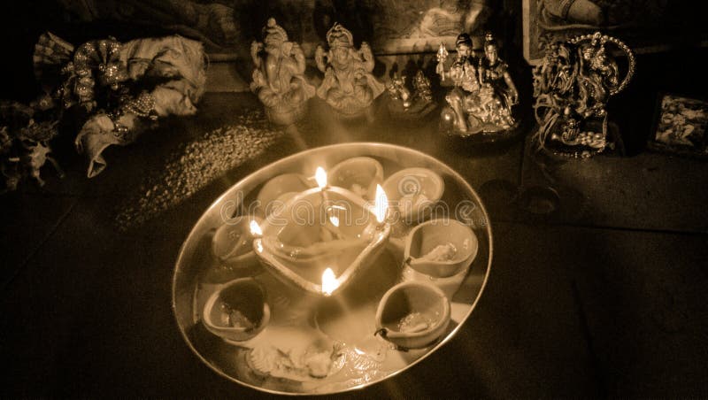 Diya stock image. Image of adult, celebration, diwali - 131053451