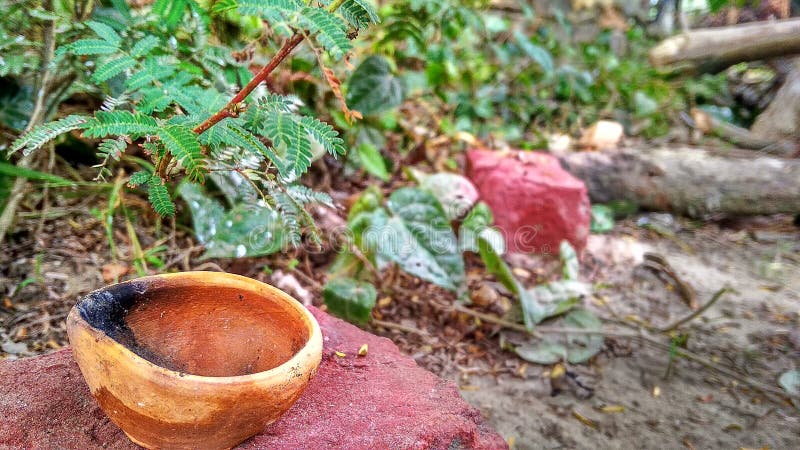 Diya stock image. Image of terracotta, diya, like, soil - 131725071