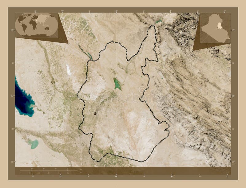 Diyala, Iraq. Low-res Satellite. Capital Stock Illustration ... Diyala, Iraq. Low-res Satellite. Capital Stock Illustration ...