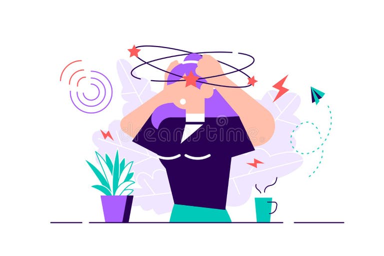 Dizziness Problem Stock Illustrations – 2,645 Dizziness Problem Stock ...
