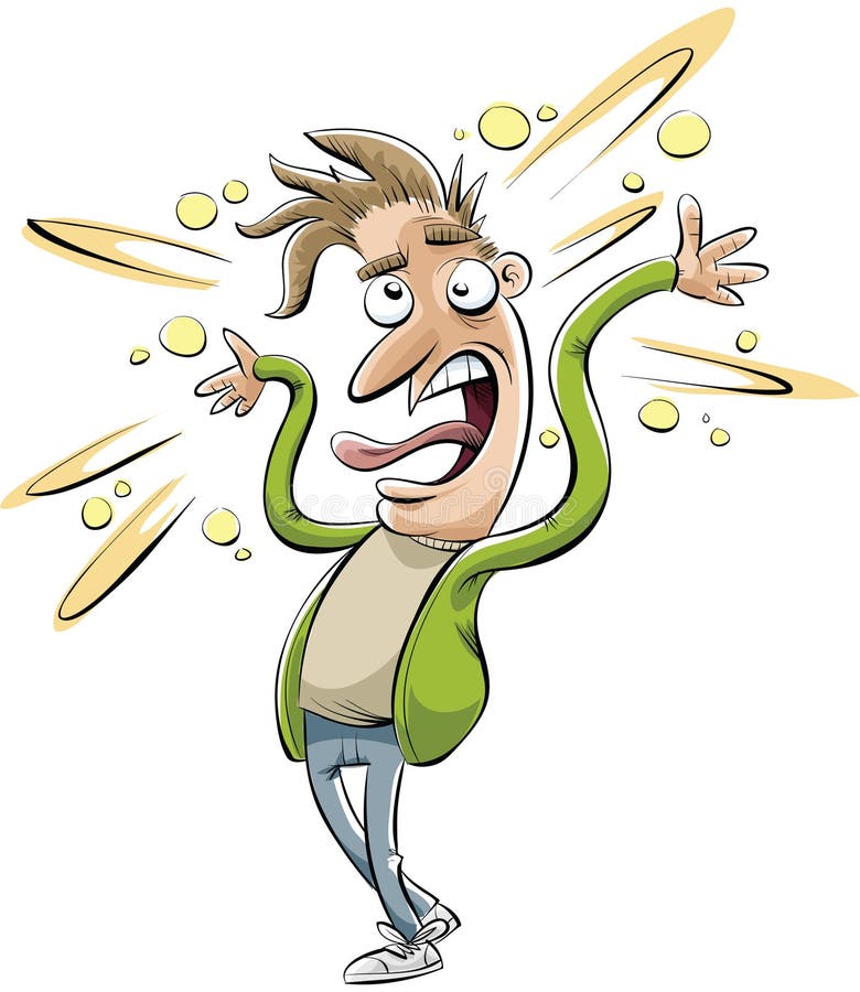 Dizzy Man stock illustration. Illustration of unbalanced - 41557672