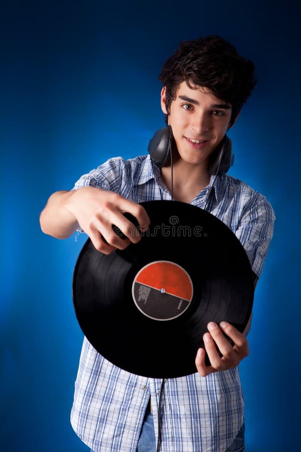 DJ stock image. Image of jeans, hair, rave, glasses, club - 25337937