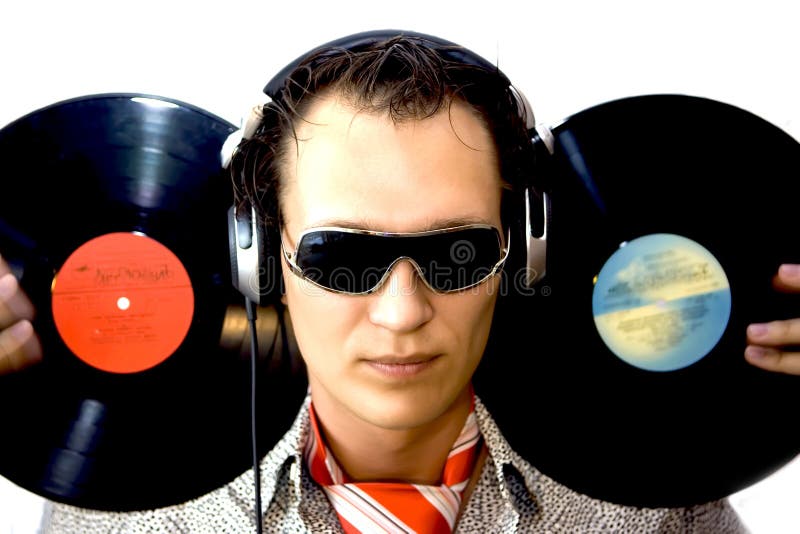 Dj stock photo. Image of party, vinyl, headphones, sound - 6747872