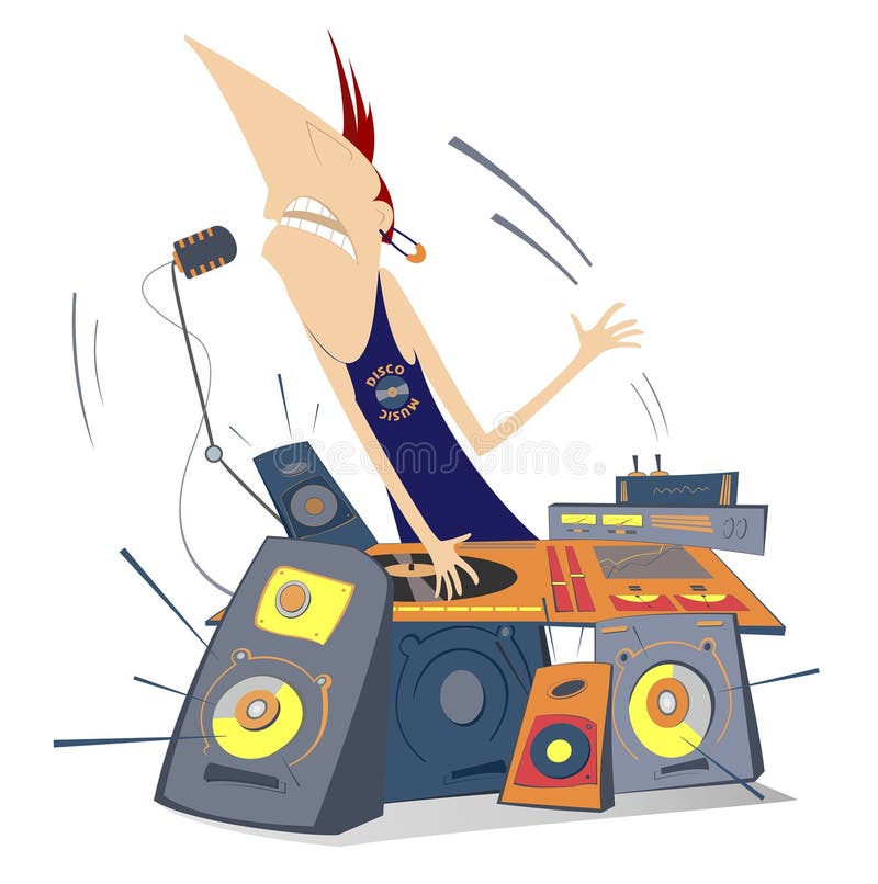 Cartoon Dj Stock Illustrations – 6,436 Cartoon Dj Stock Illustrations ...