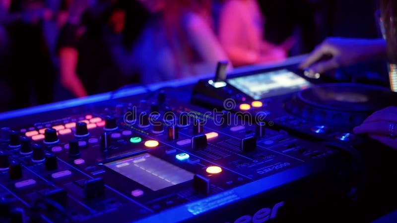 DJ dance party people stock footage. Video of entertainment - 132507972