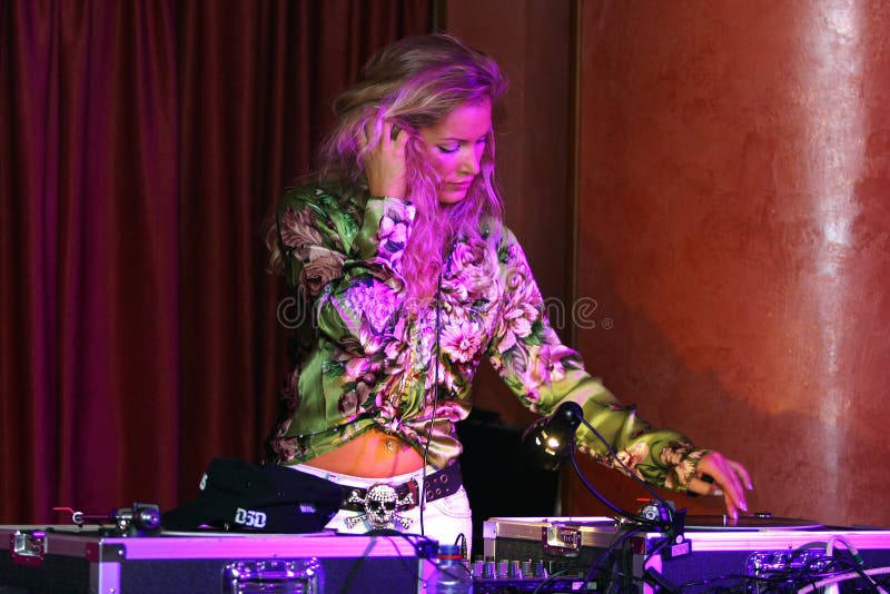 DJ stock vector. Illustration of relaxation, design, electronic - 2568898