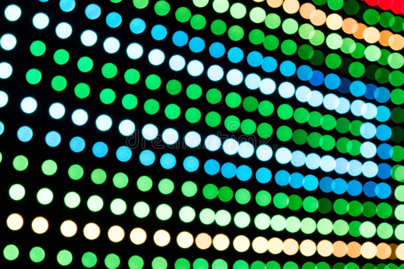 DJ Blurry LED Lights Panel stock photo. Image of pattern - 44424156