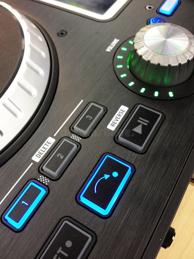 Dj console buttons stock image. Image of still, instrument - 29056133