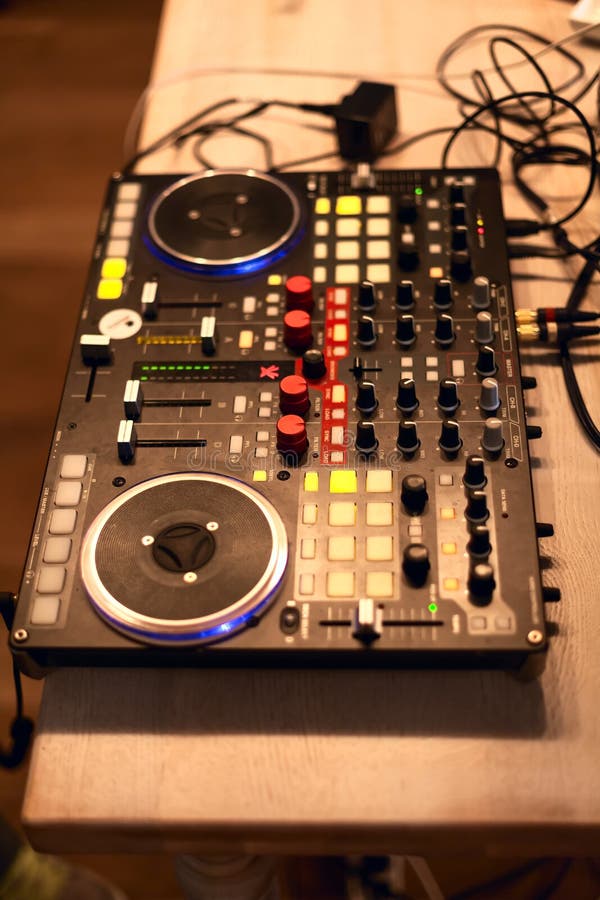 Dj dock station stock photo. Image of holidays, dance - 52151608