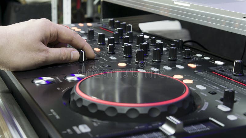 Dj hand stock photo. Image of disc, disk, nightlife, electronics - 24310792