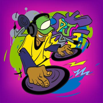 Dj Graffiti Stock Illustrations – 1,170 Dj Graffiti Stock Illustrations ...