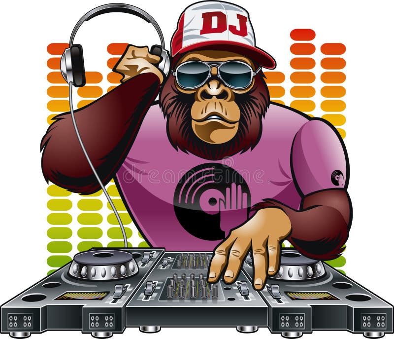 Grease Monkey Cartoon Vector Illustration Stock Vector - Illustration ...