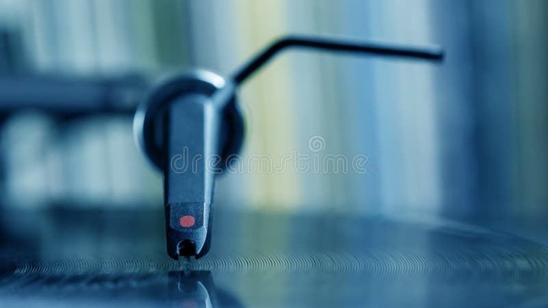 Dj Needle and on Vinyl Record Stock Photo - Image of nightlife, retro ...