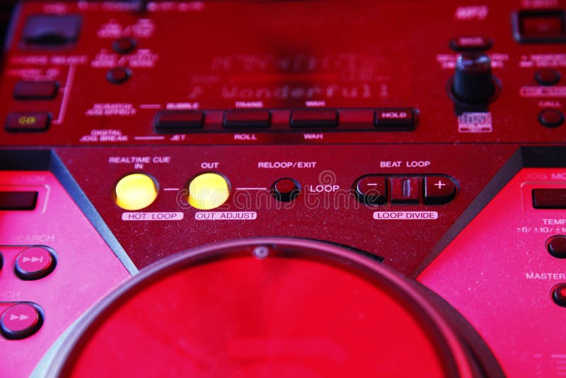 Console of the Disc Recorder Stock Photo - Image of exterior, digital ...