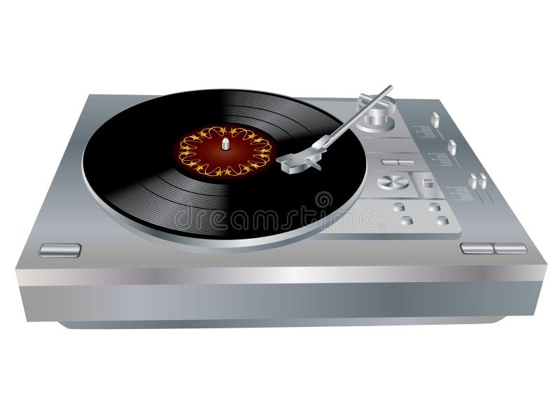 DJ s deck stock vector. Illustration of background, beats - 9167557