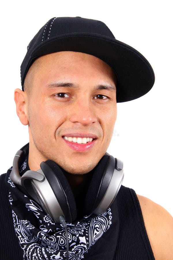 Dj is Smiling stock image. Image of music, filipino, enjoy - 4641597