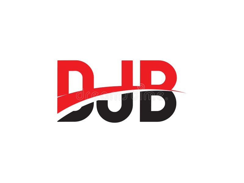 DJB Letter Initial Logo Design Vector Illustration Stock Vector ...