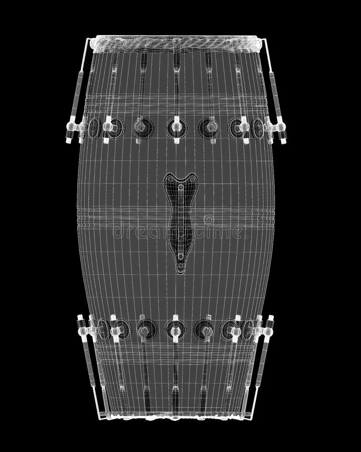 Djembe Drum Groove stock photo. Image of african, craft - 48233396