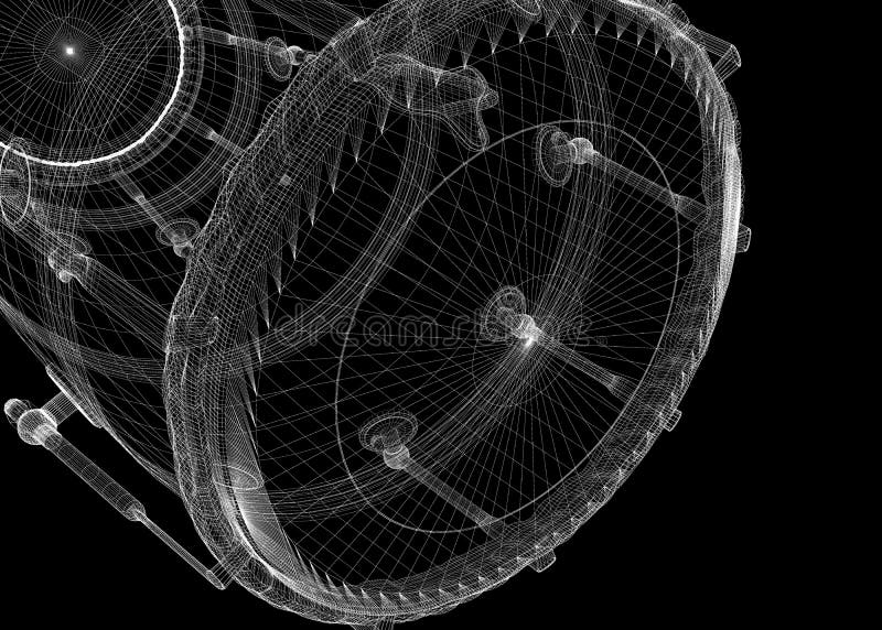 Djembe Drum Groove stock illustration. Illustration of body - 48233606