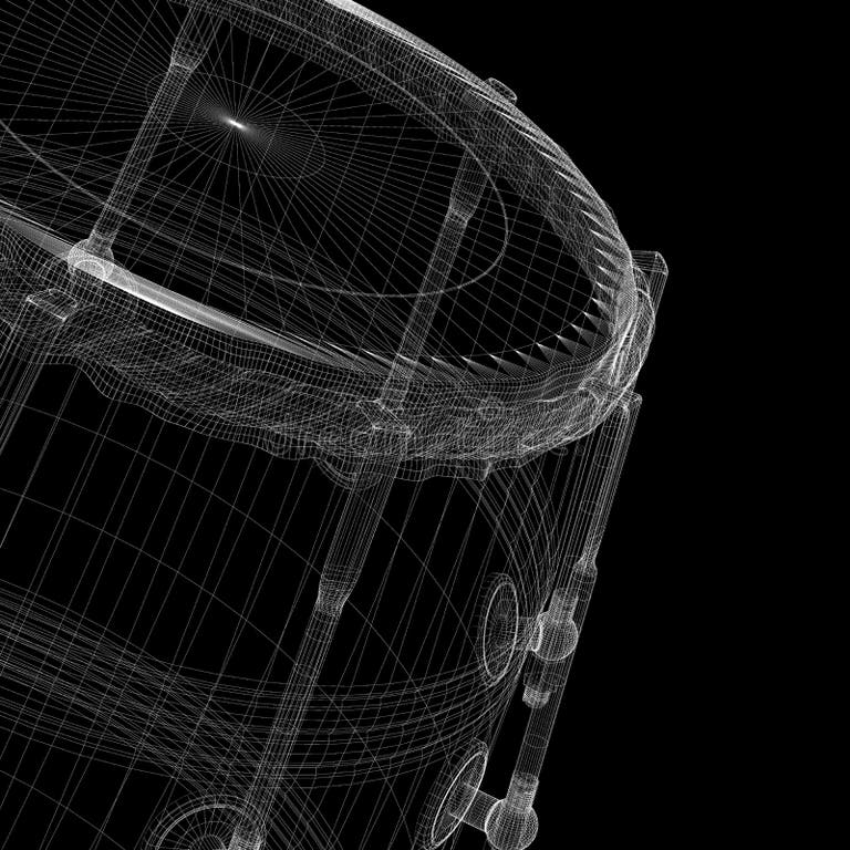 Djembe Drum Groove stock illustration. Illustration of objects - 48233995