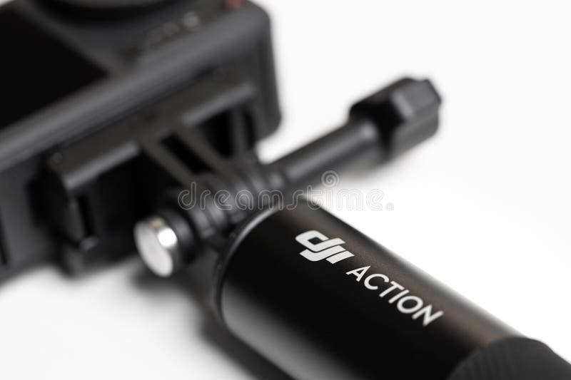 An Dji Action Camera Set Up Editorial Photo - Image of innovations ...